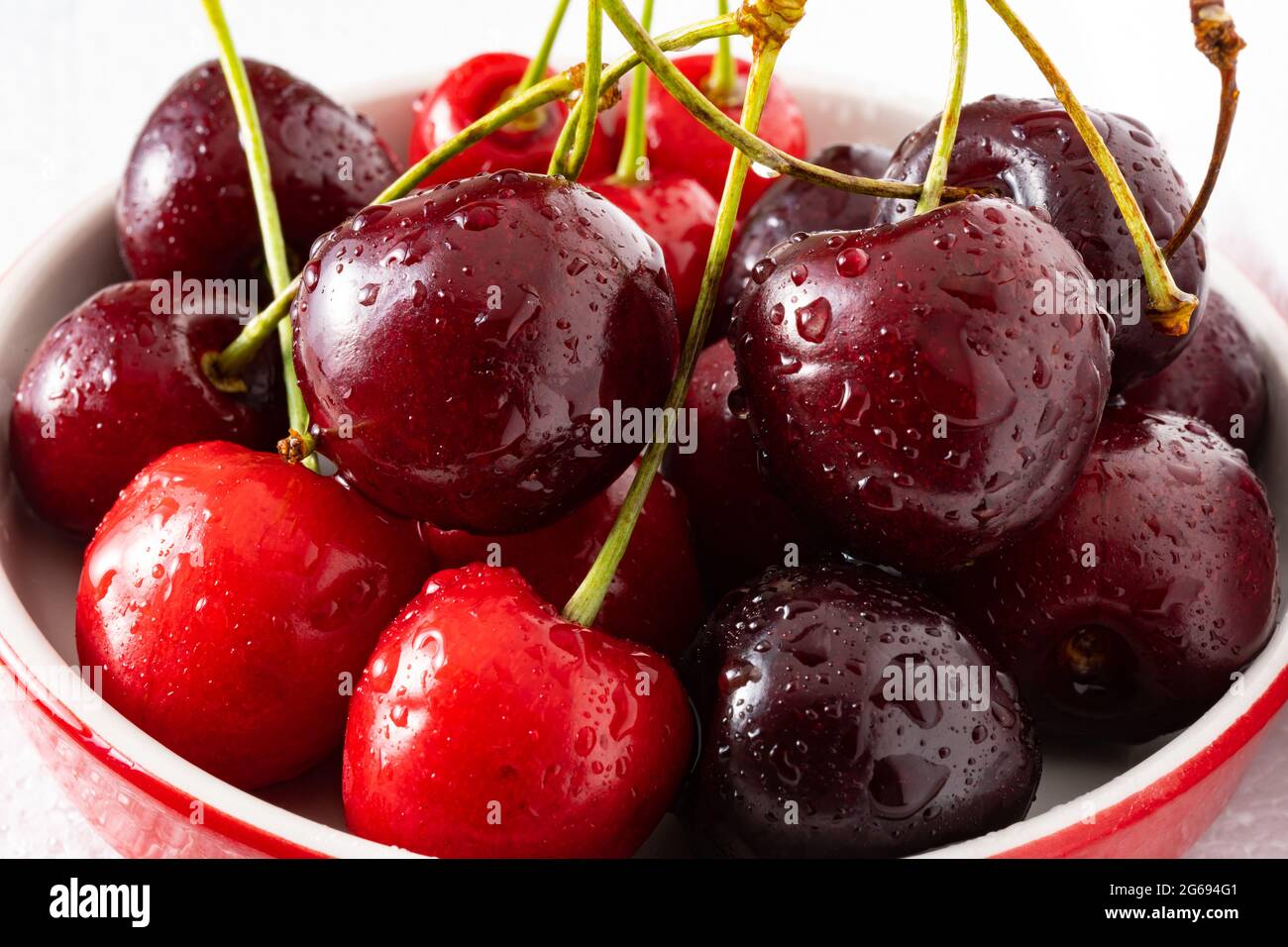 Shiny cherries hi-res stock photography and images - Alamy