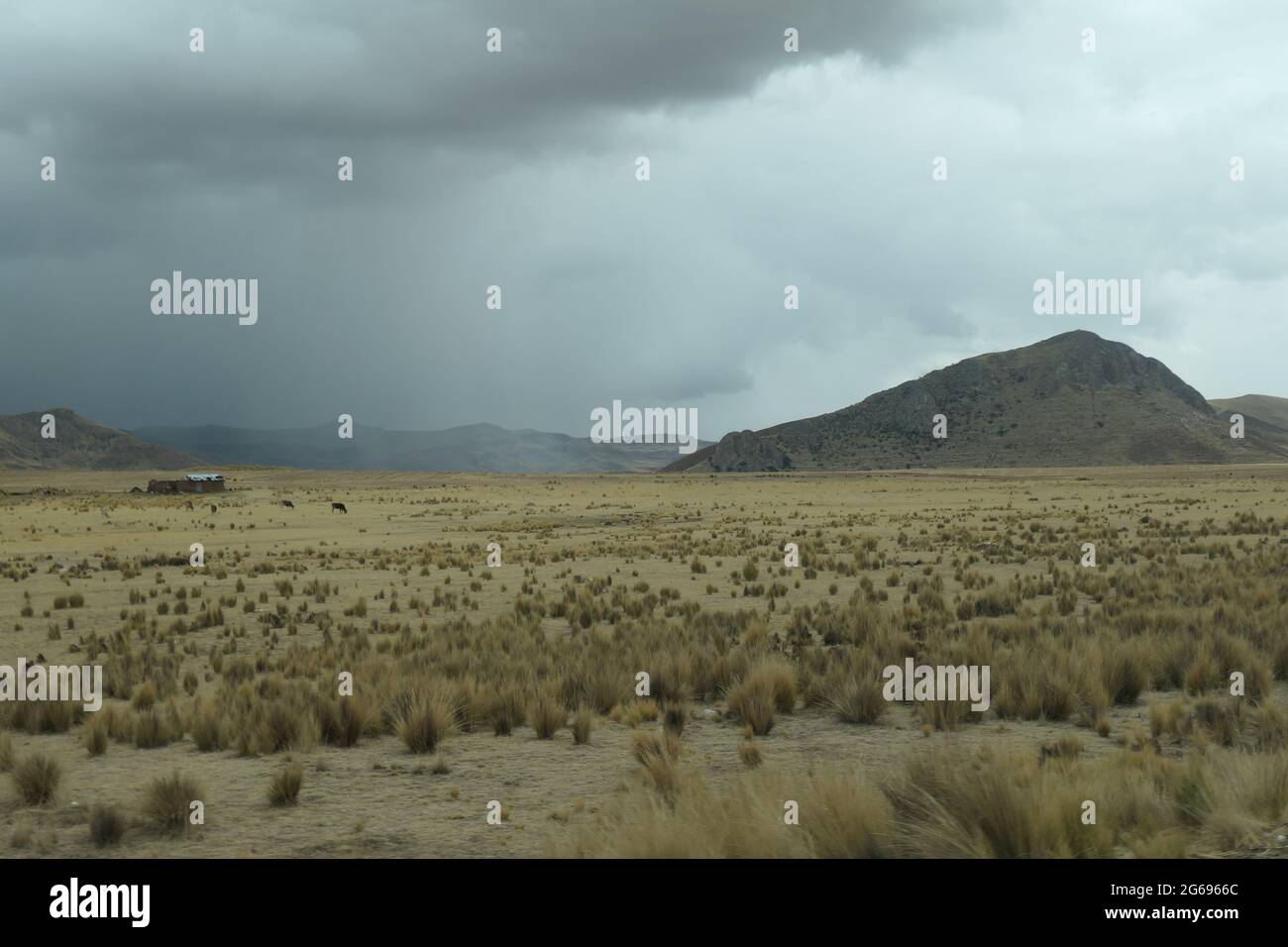 Mountains in bad weather in Peru rain rainy low clouds cloud mountain ...