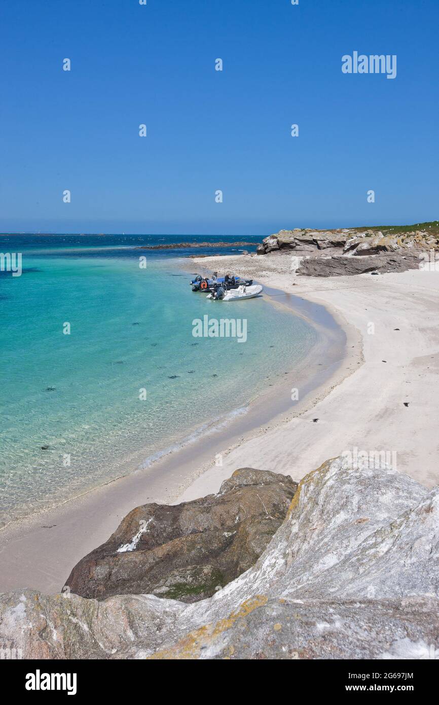 FRANCE. BRITANY. FINISTERE (29) MOLENE ISLAND Stock Photo - Alamy