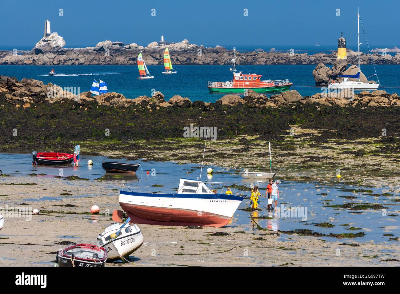 FRANCE. BRITTANY. FINISTERE (29) PORTSALL Stock Photo - Alamy