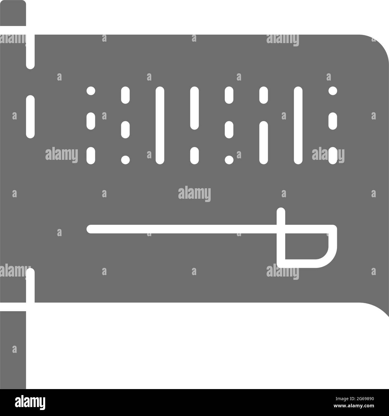 Vector flag of Saudi Arabia gray icon Stock Vector Image & Art - Alamy