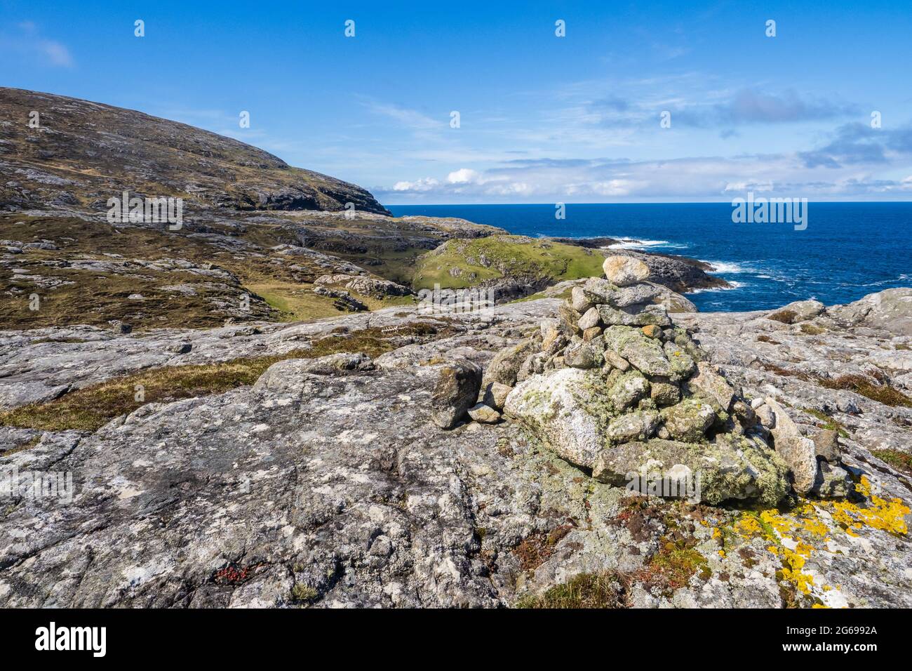 Barra scotland aerial hi-res stock photography and images - Alamy