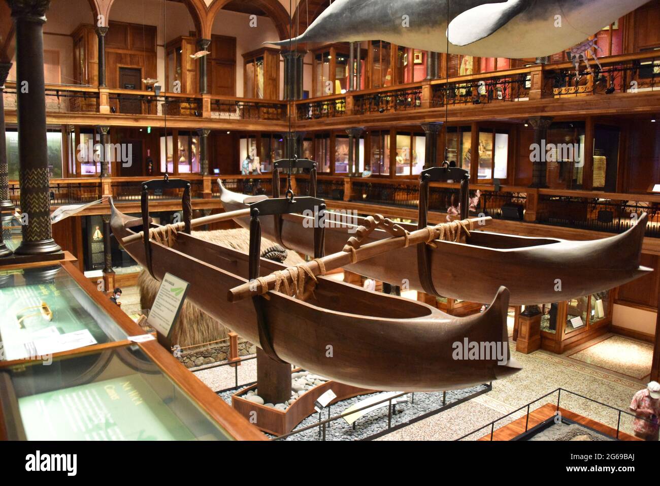 Oahu, Hawaii. U.S.A. 6/9/2021. (Ambient light/flash) Bishop Museum 1889 ...