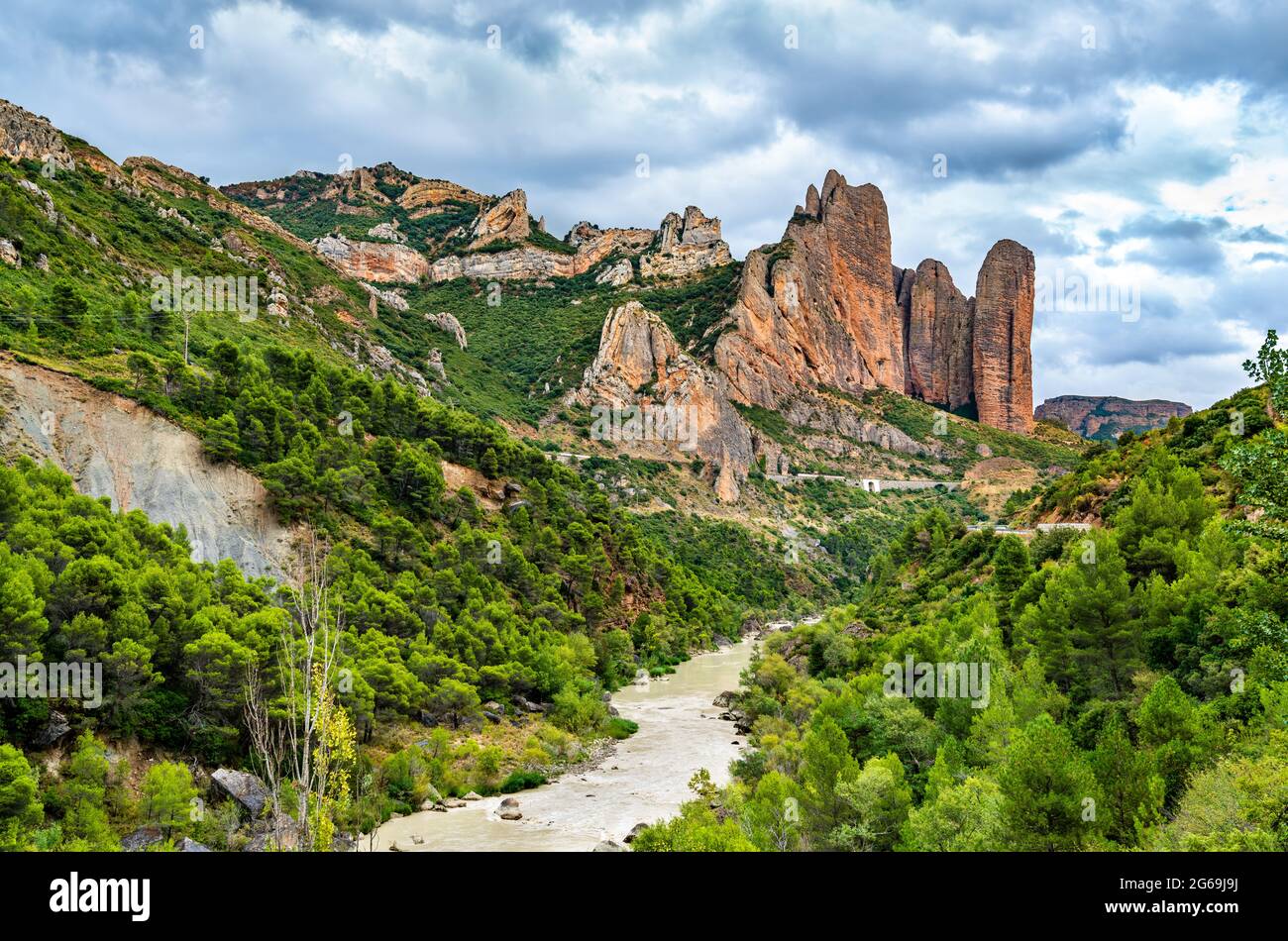 Mallos de Riglos in Huesca, Spain Stock Photo - Alamy