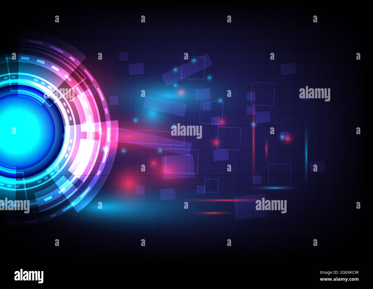 Geometric shapes computer screen hi-res stock photography and images ...