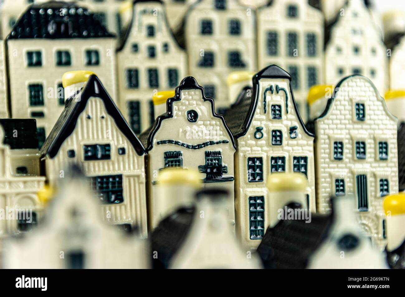 Old Amsterdam, Dutch Houses Stock Photo - Alamy