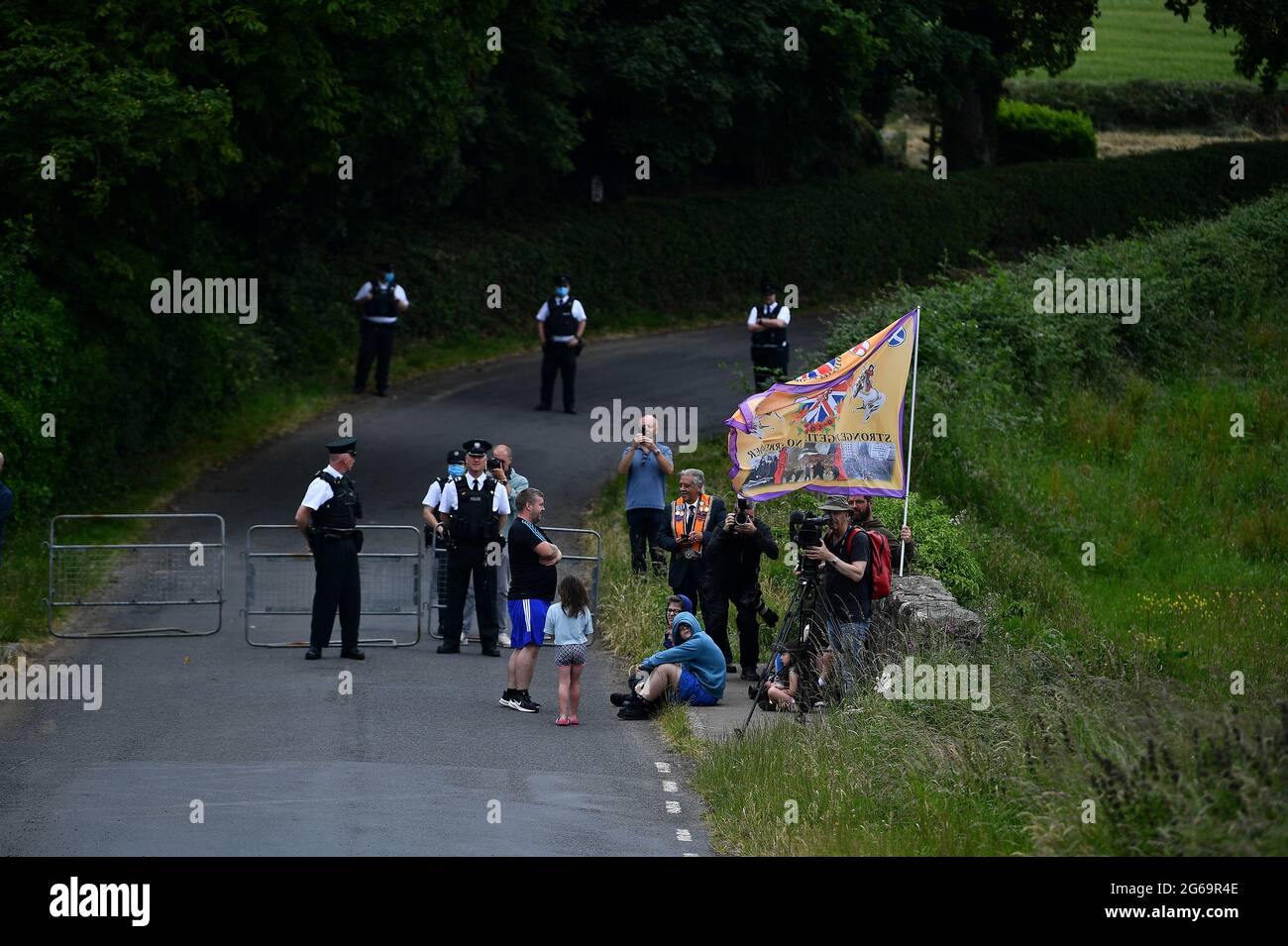 Drumcree road hi-res stock photography and images - Alamy
