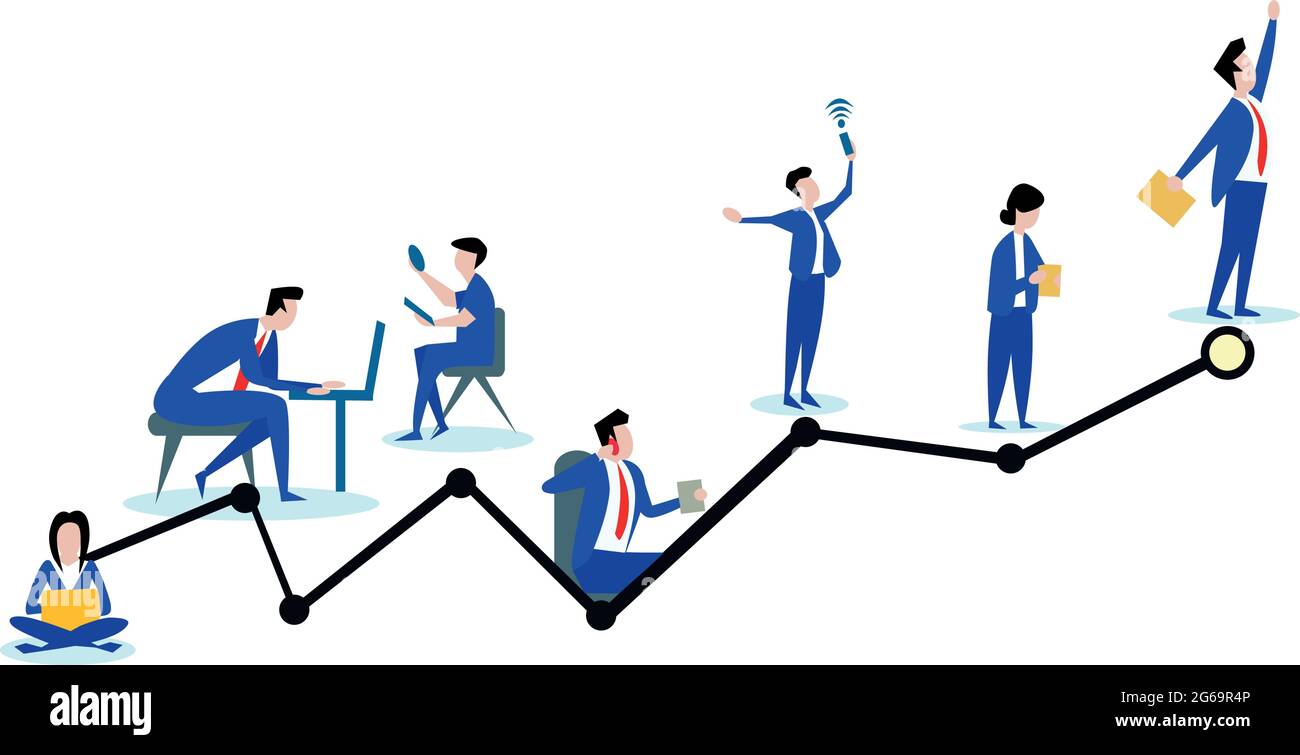 Friendly staff Stock Vector Images - Alamy