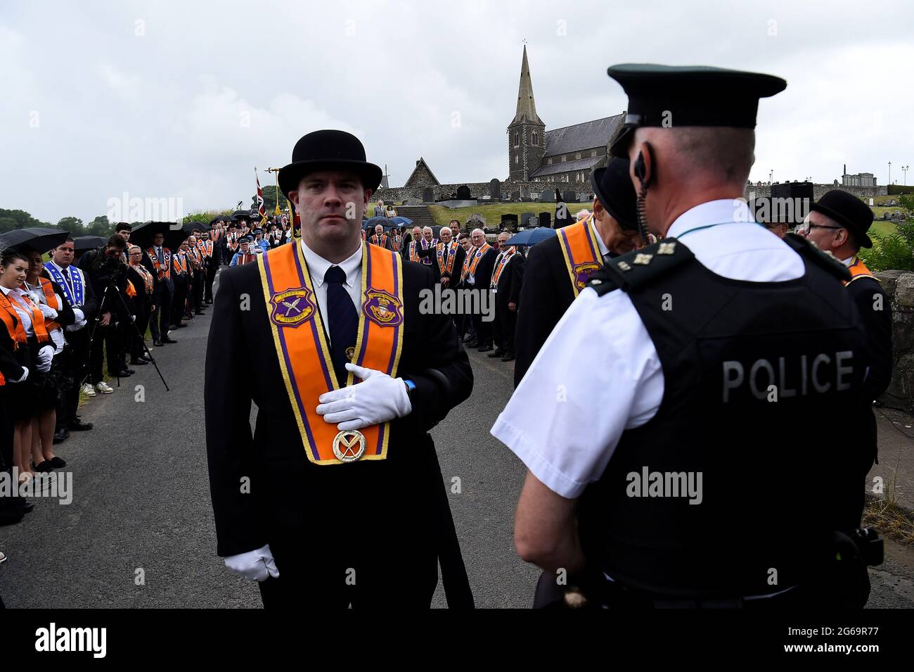 Drumcree road hi-res stock photography and images - Alamy