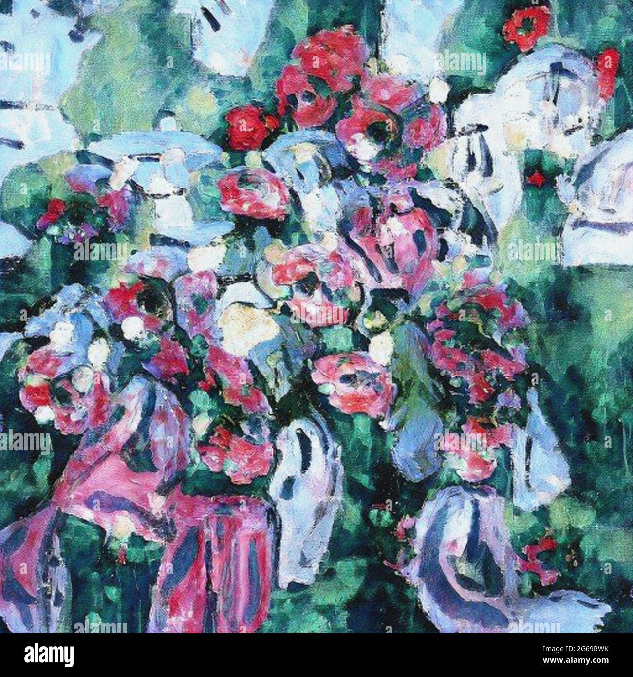 Expressionistic landscape artwork Stock Photo - Alamy