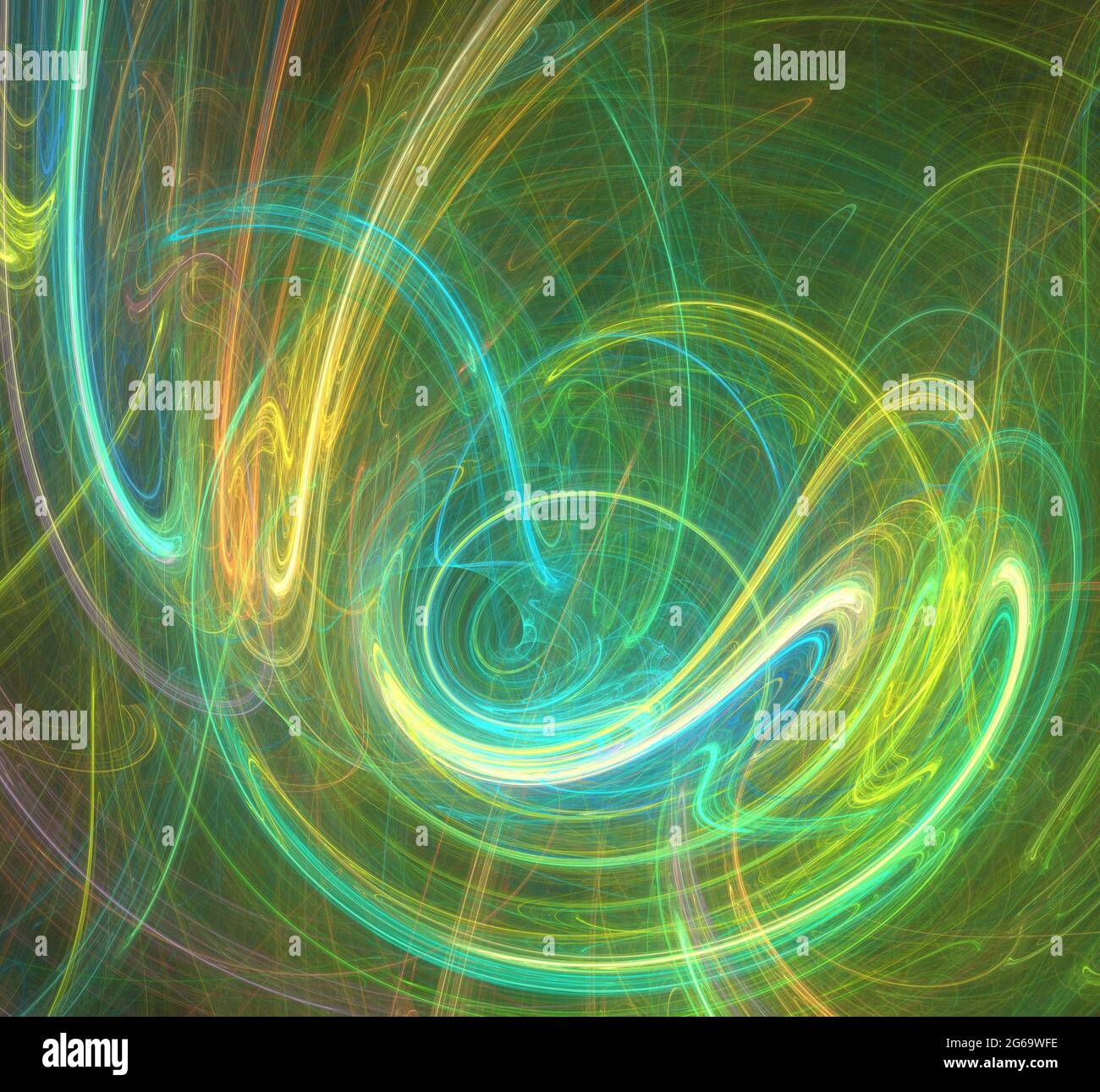 image of one Illustration of digital fractal Stock Photo - Alamy