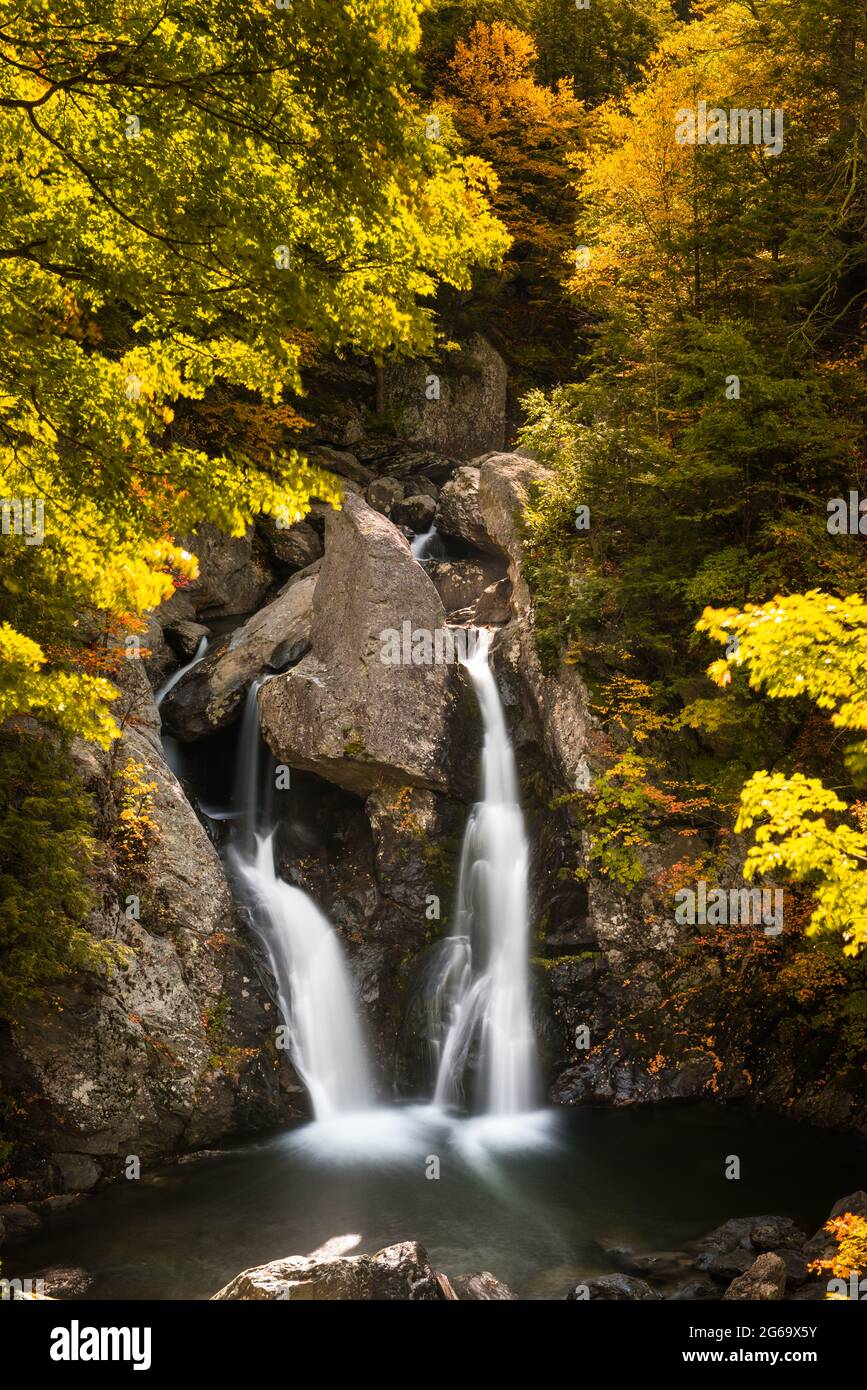 Bash Bish Falls long exposure Stock Photo - Alamy