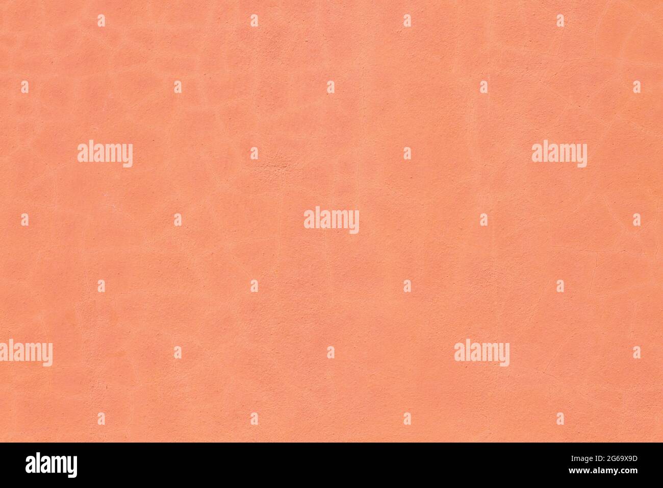 Coral pink plastered wall texture Stock Photo - Alamy