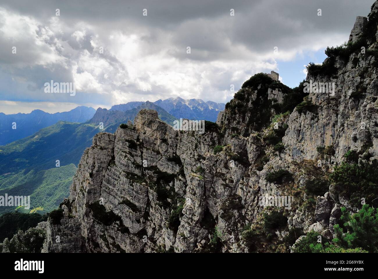 WWI. Mount Pasubio was the theater of fierce fighting from the Italian ...