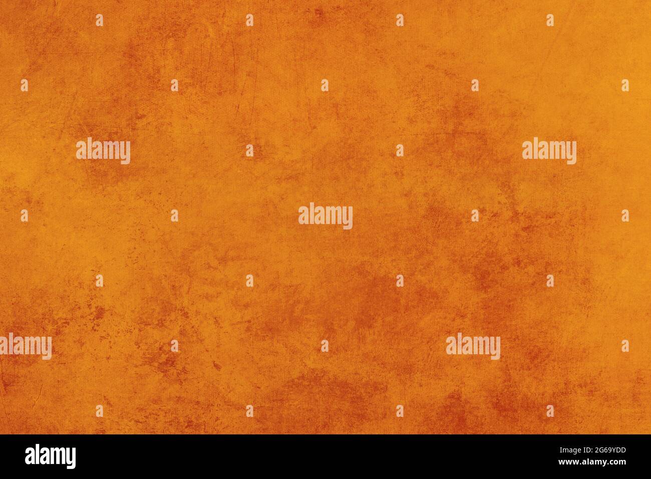 Old distressed backdrop with scratches orange rusty colors and stains ...
