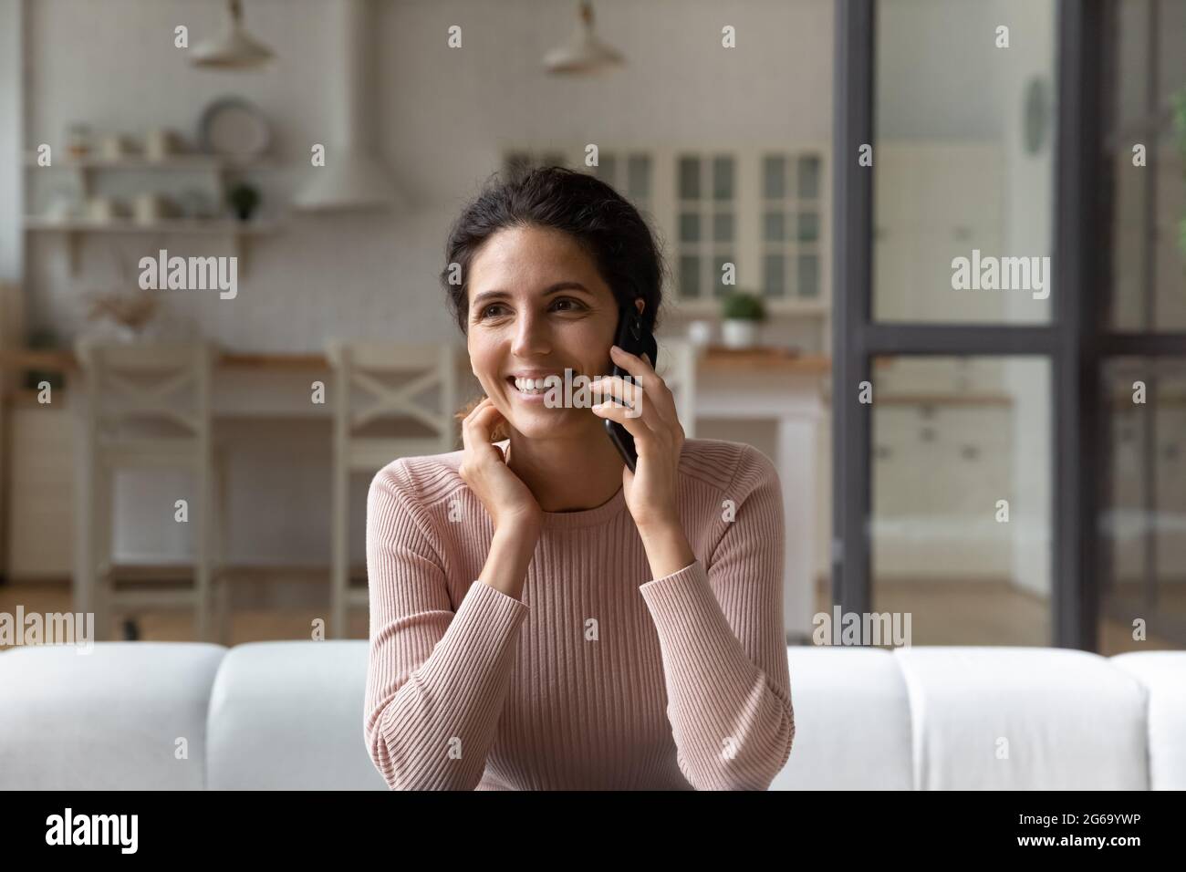 Calling family friends hi-res stock photography and images - Alamy