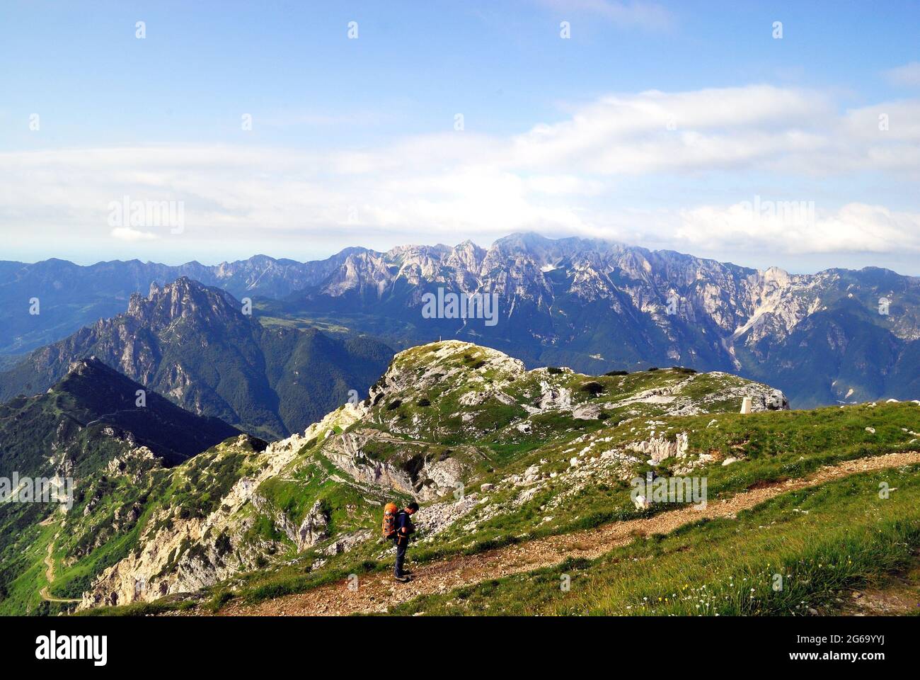 WWI. Mount Pasubio was the theater of fierce fighting from the Italian ...