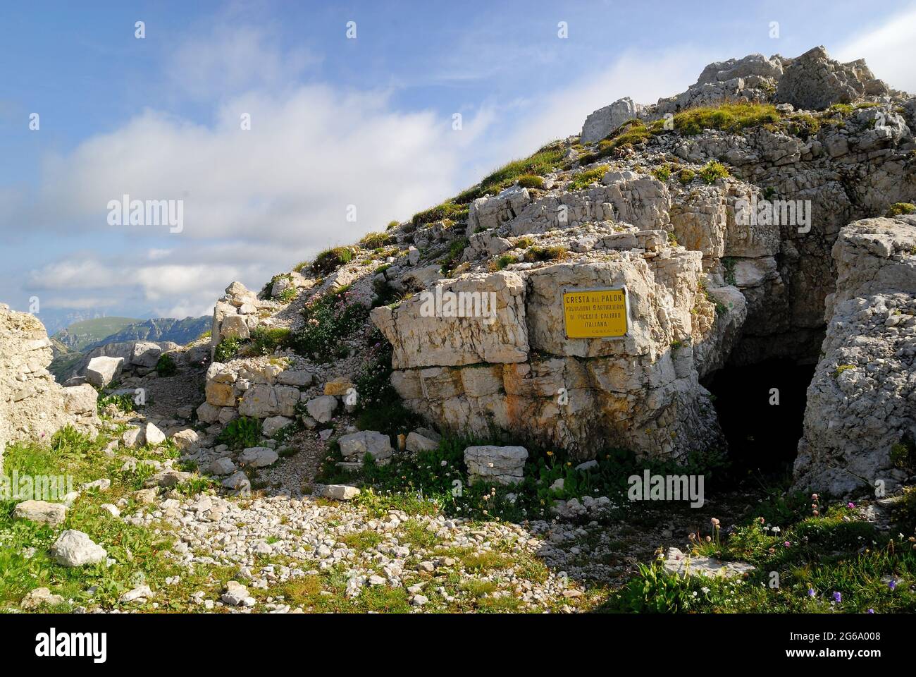 WWI. Mount Pasubio was the theater of fierce fighting from the Italian ...
