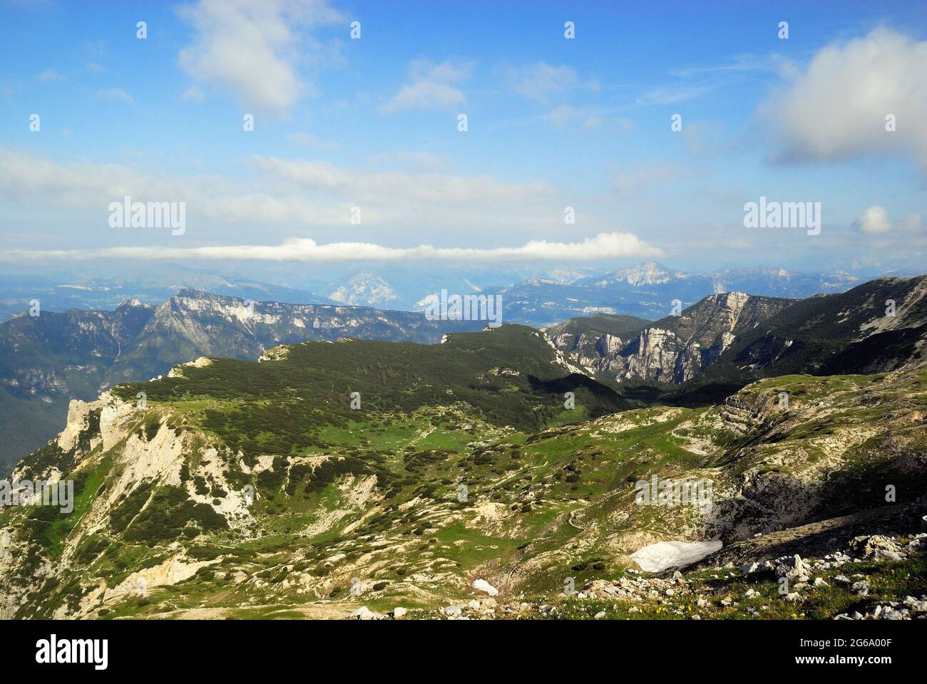 WWI. Mount Pasubio was the theater of fierce fighting from the Italian ...