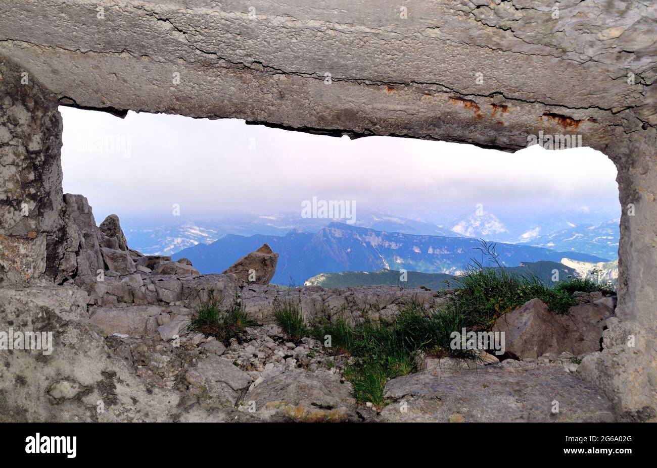 WWI. Mount Pasubio was the theater of fierce fighting from the Italian ...