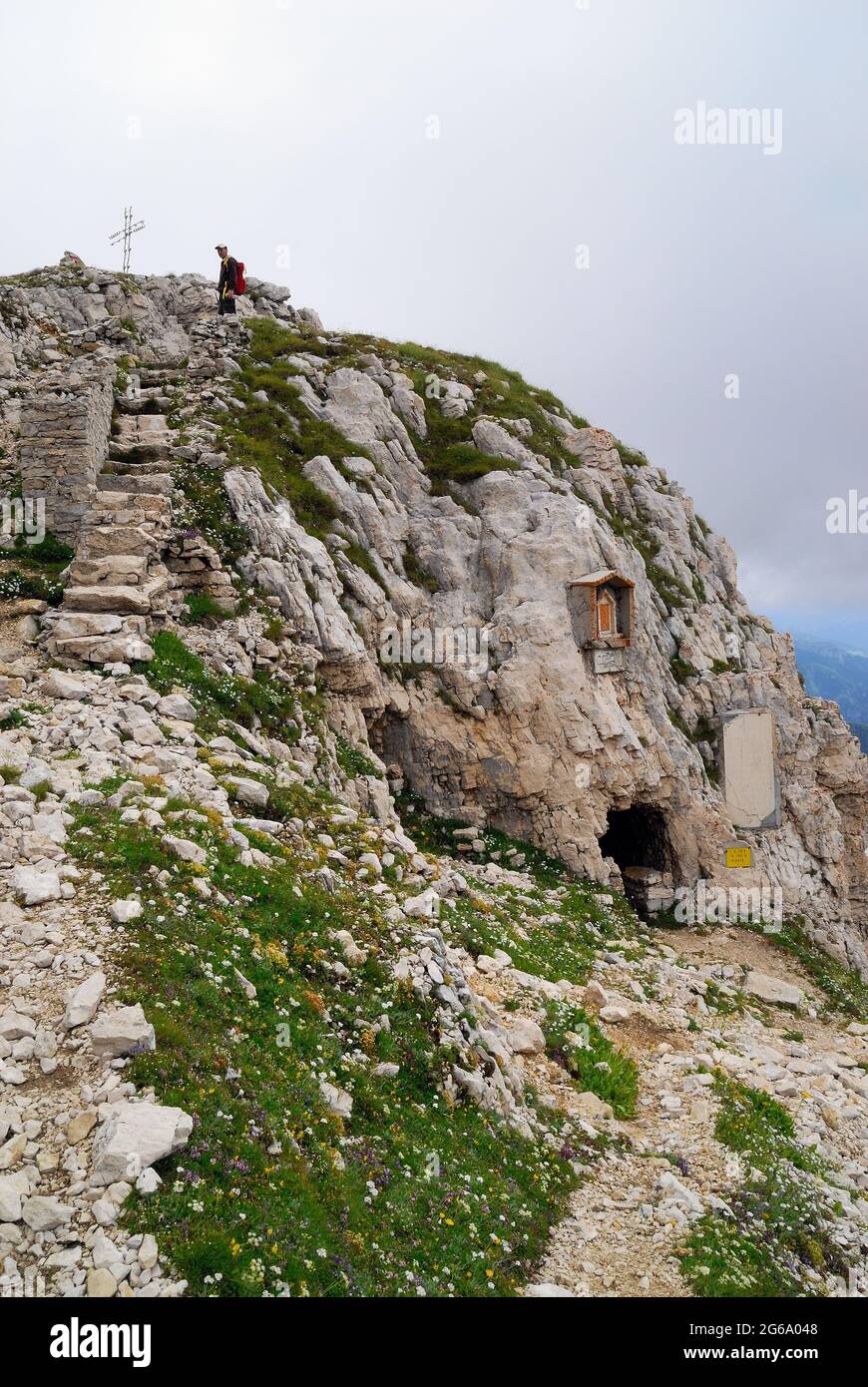 WWI. Mount Pasubio was the theater of fierce fighting from the Italian ...