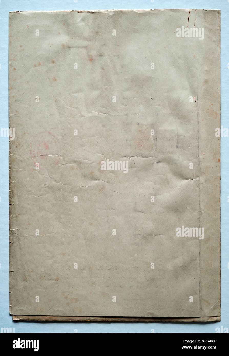 Old worn out parchment paper texture or background Stock Photo - Alamy