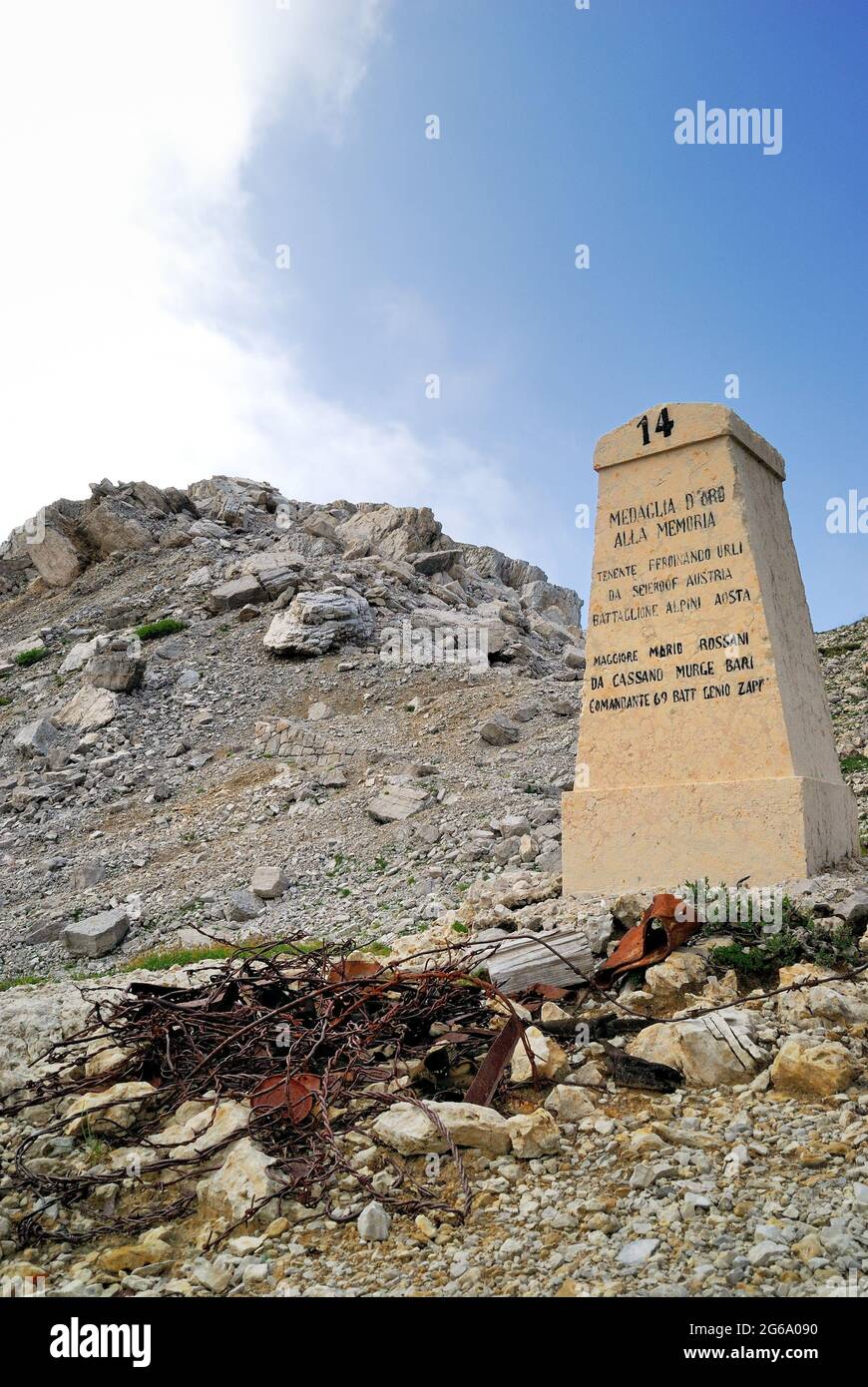 WWI. Mount Pasubio was the theater of fierce fighting from the Italian ...