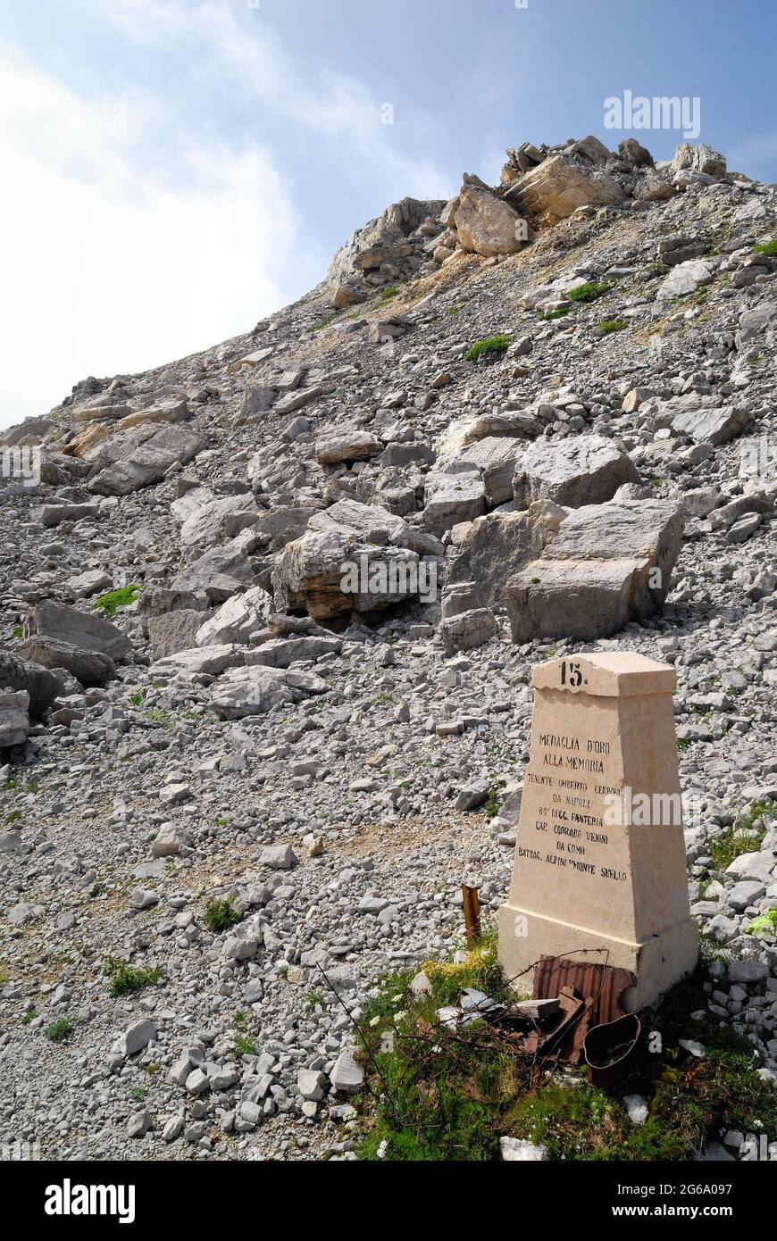 WWI. Mount Pasubio was the theater of fierce fighting from the Italian ...