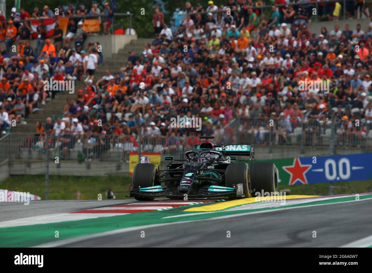 Spielberg, Austria. 4th July, 2021. # 44 Lewis Hamilton (GBR, Mercedes ...