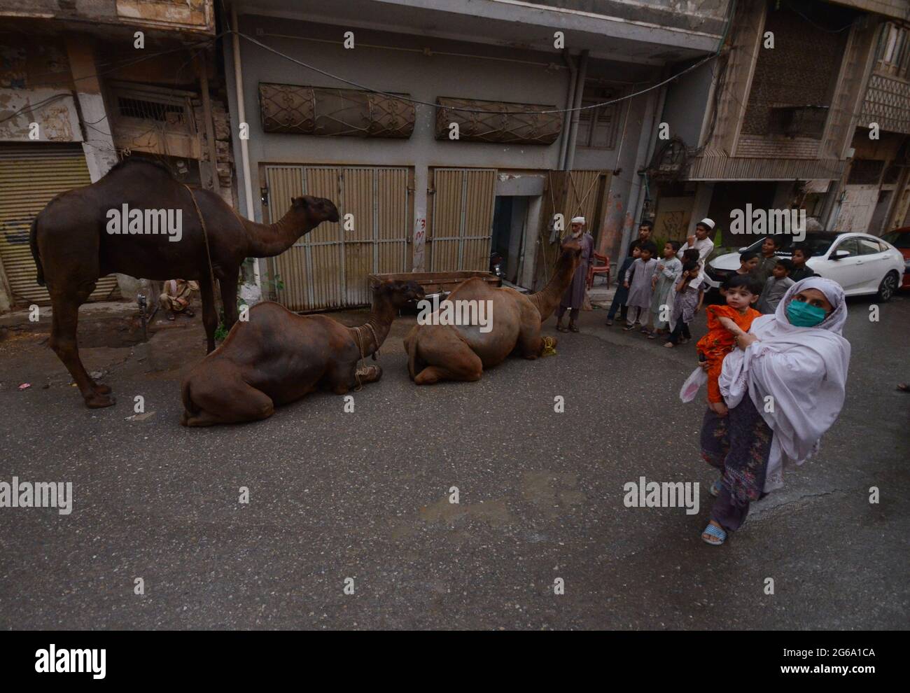 Peshawar, Pakistan. 04th July, 2021. July 4, 2021 - Children are ...