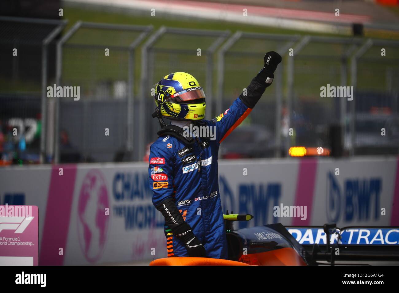 Spielberg, Osterreich. 04th July, 2021. #04 Lando Norris; McLaren ...