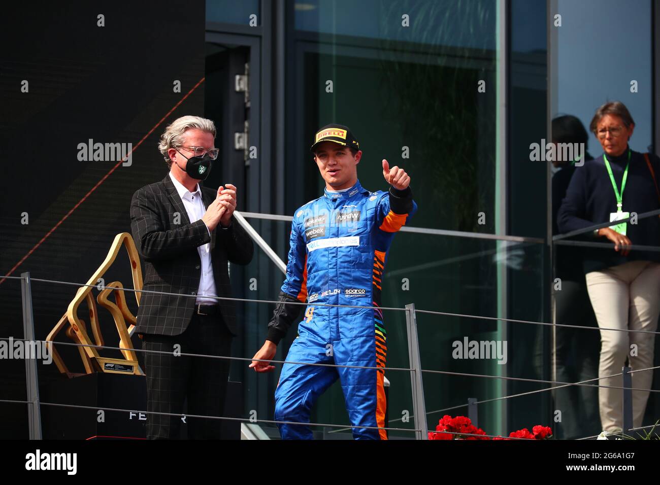 Spielberg, Osterreich. 04th July, 2021. #04 Lando Norris; McLaren ...