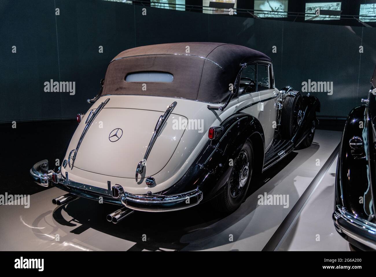 The car collection of Mercedes Museum Stock Photo - Alamy