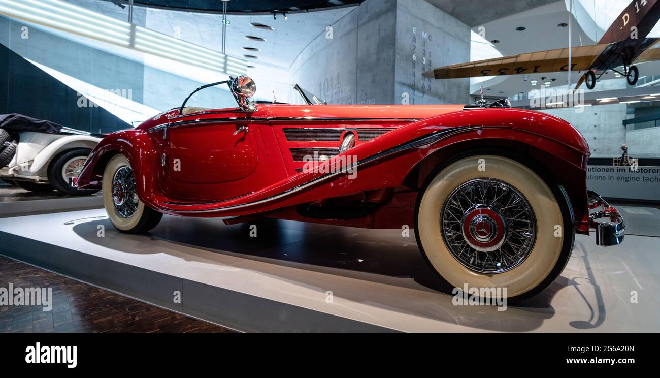The car collection of Mercedes Museum Stock Photo - Alamy