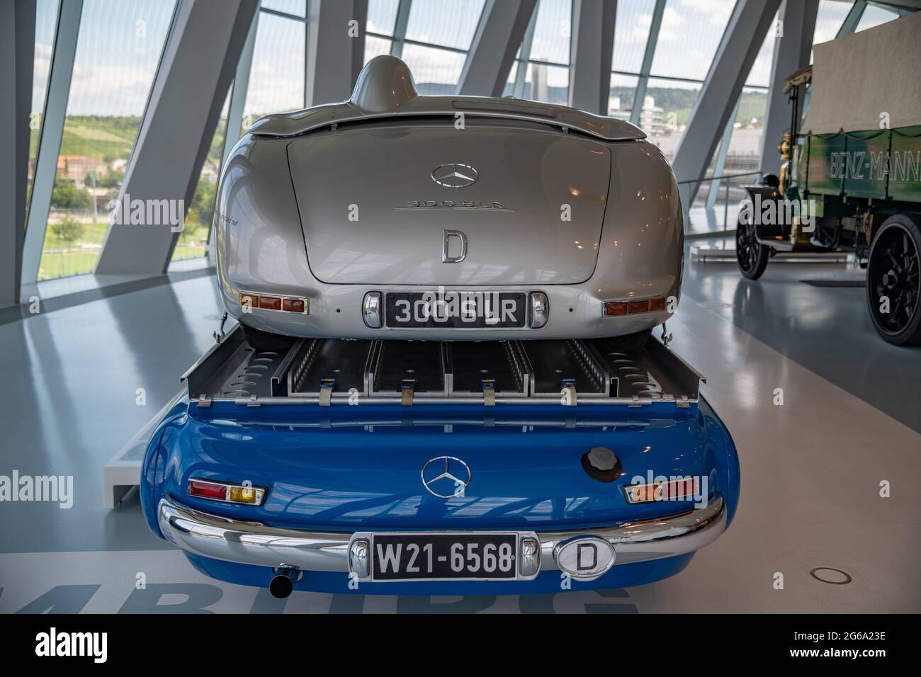 The car collection of Mercedes Museum Stock Photo - Alamy