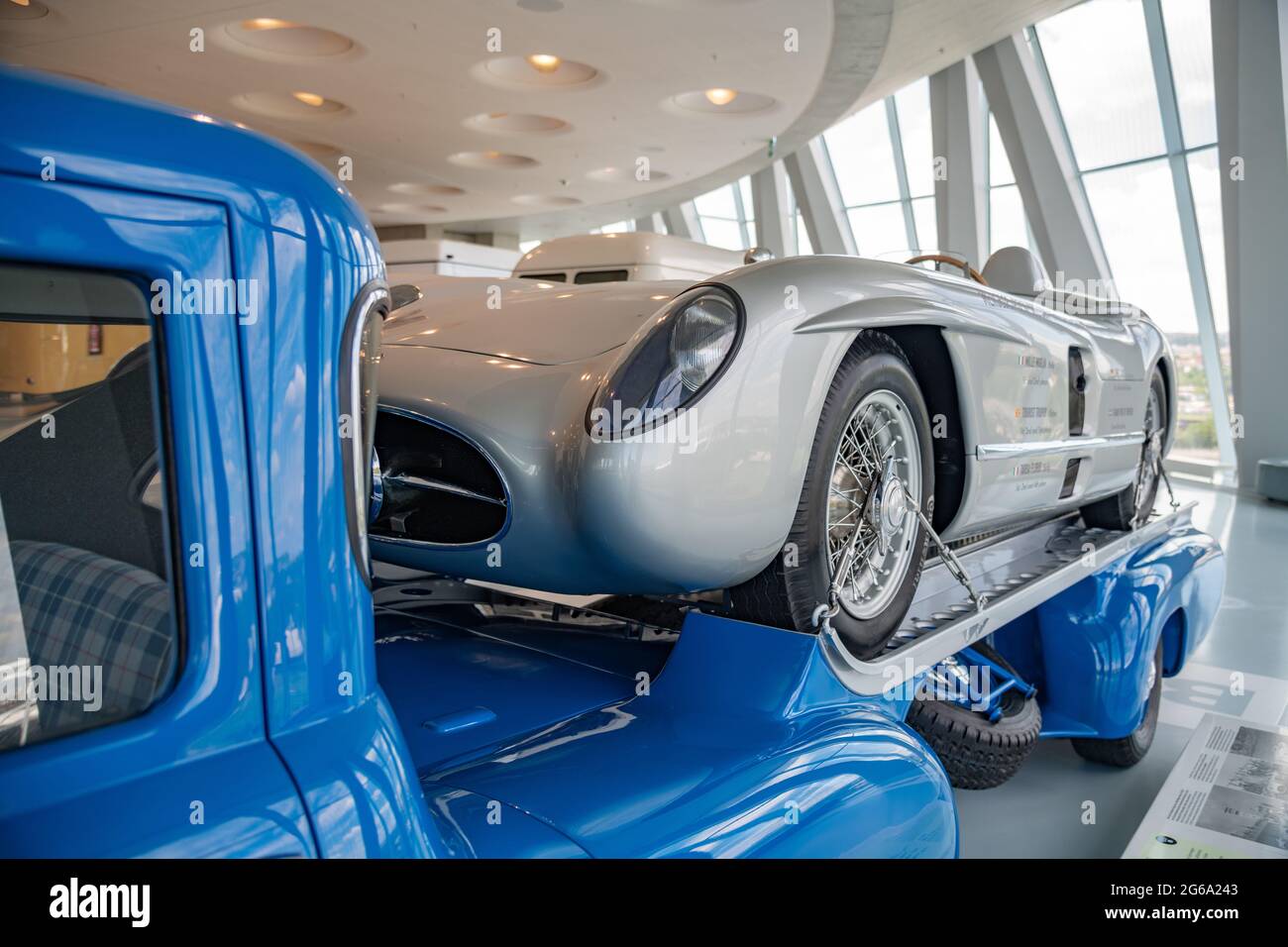The car collection of Mercedes Museum Stock Photo - Alamy