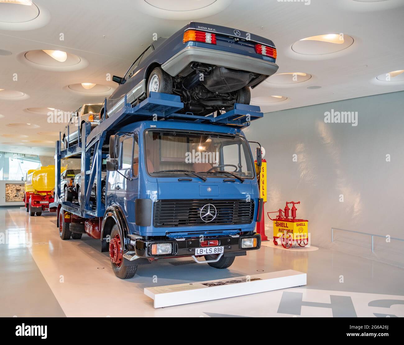 The car collection of Mercedes Museum Stock Photo - Alamy
