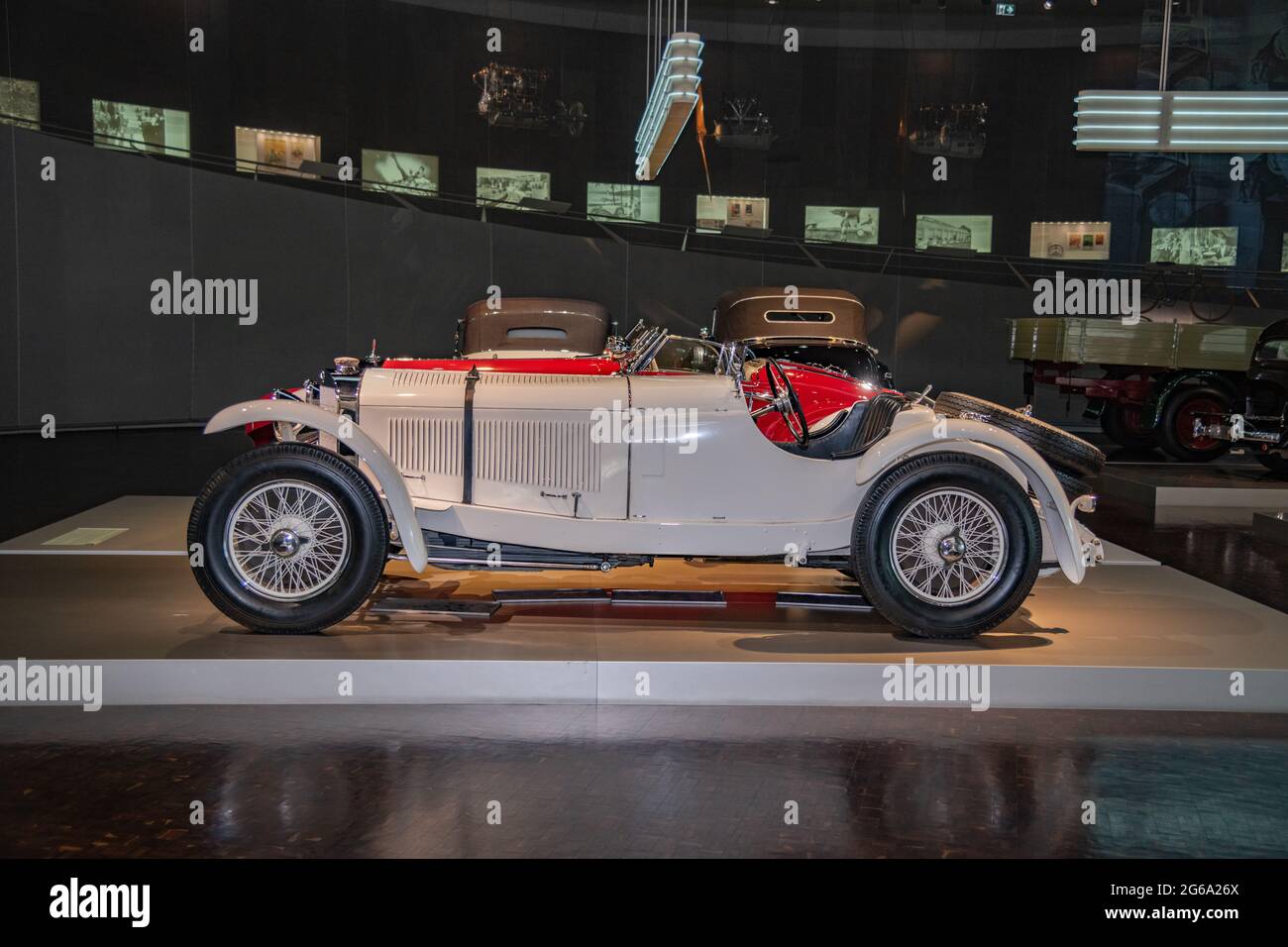 The car collection of Mercedes Museum Stock Photo - Alamy