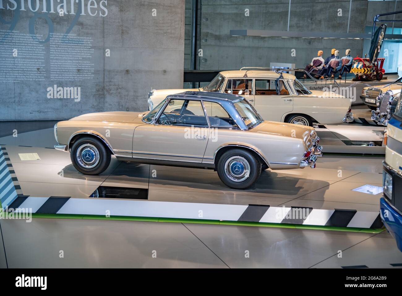 The car collection of Mercedes Museum Stock Photo - Alamy