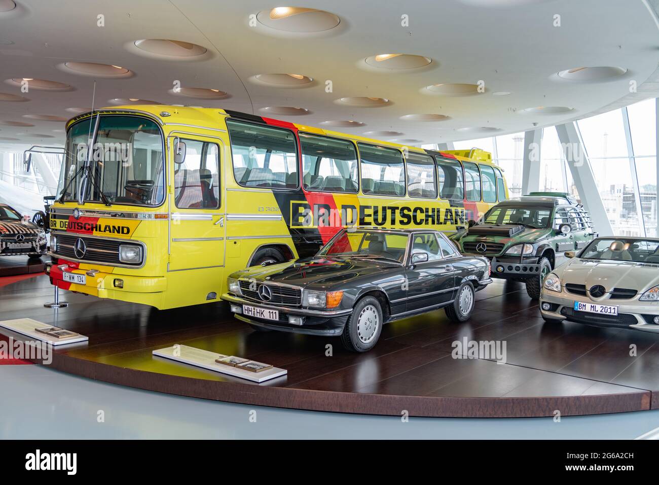 The car collection of Mercedes Museum Stock Photo - Alamy
