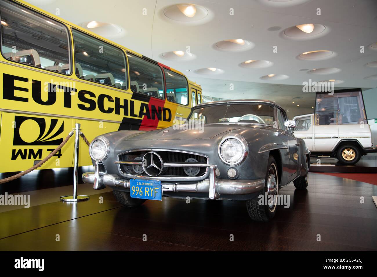 The car collection of Mercedes Museum Stock Photo - Alamy