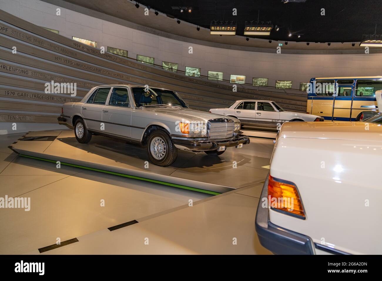 The car collection of Mercedes Museum Stock Photo - Alamy