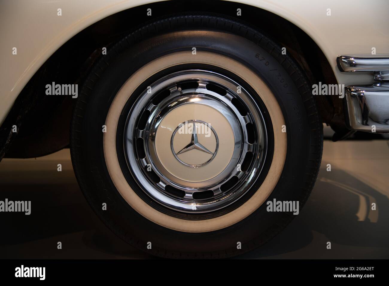 The car collection of Mercedes Museum Stock Photo - Alamy