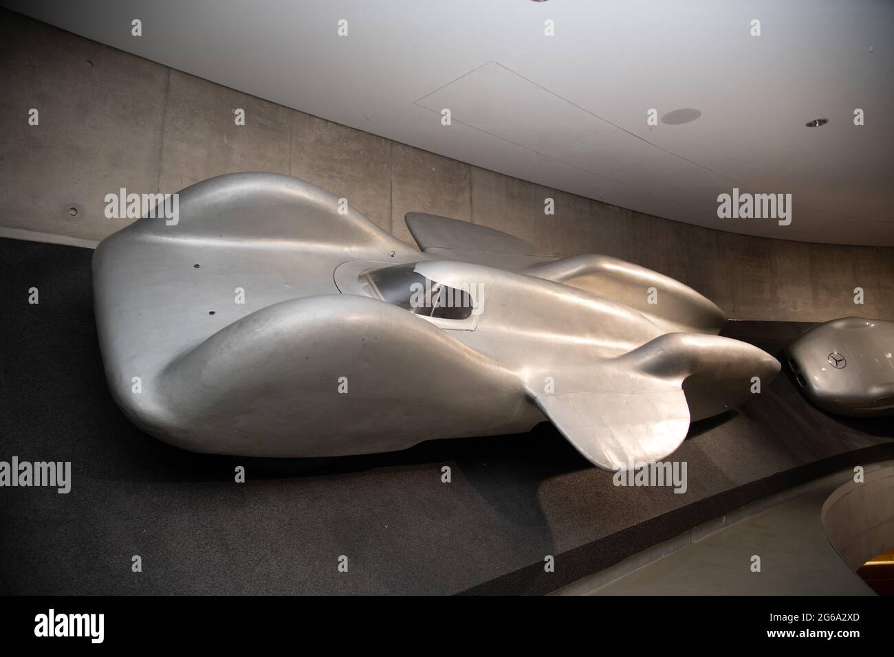 Prototypes and race cars from Mercedes Museum Stock Photo - Alamy