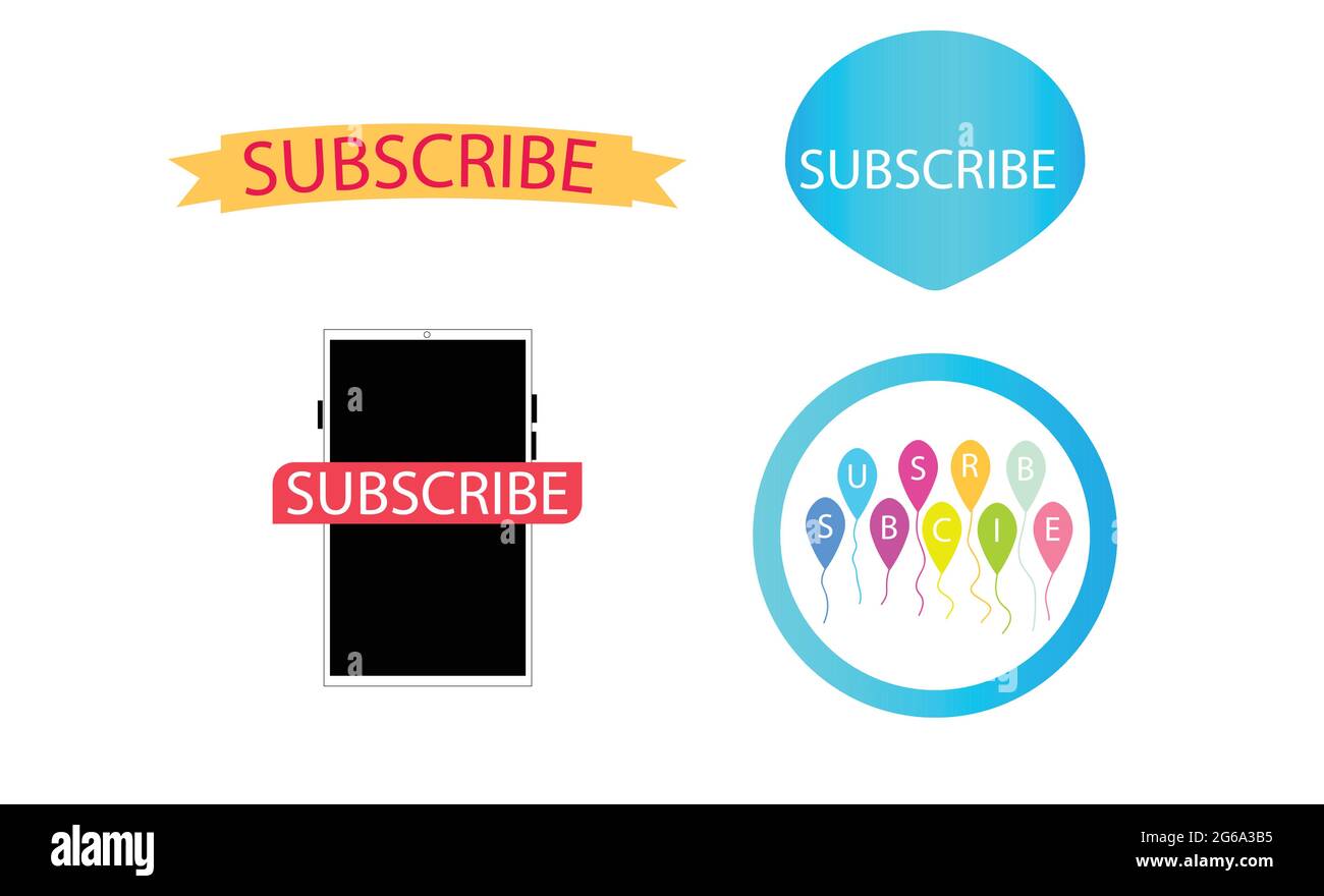 Subscribed Stock Vector Images - Alamy