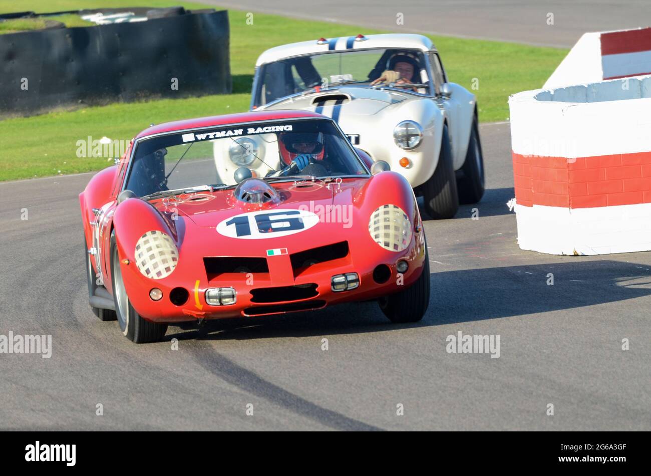 Ferrari 250 GT SWB Breadvan classic, vintage racing car competing in ...