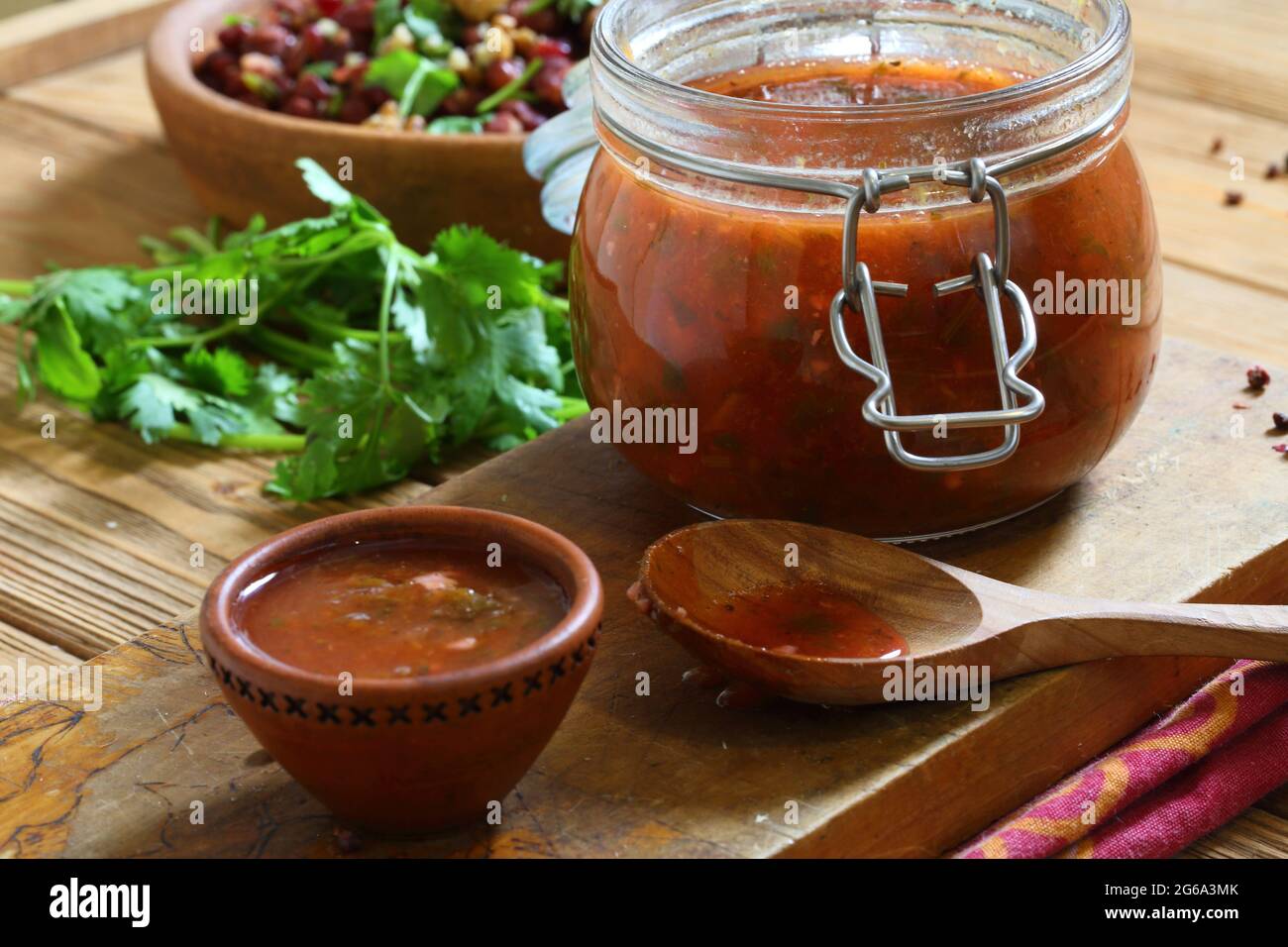 Tkemali sauce hi-res stock photography and images - Alamy