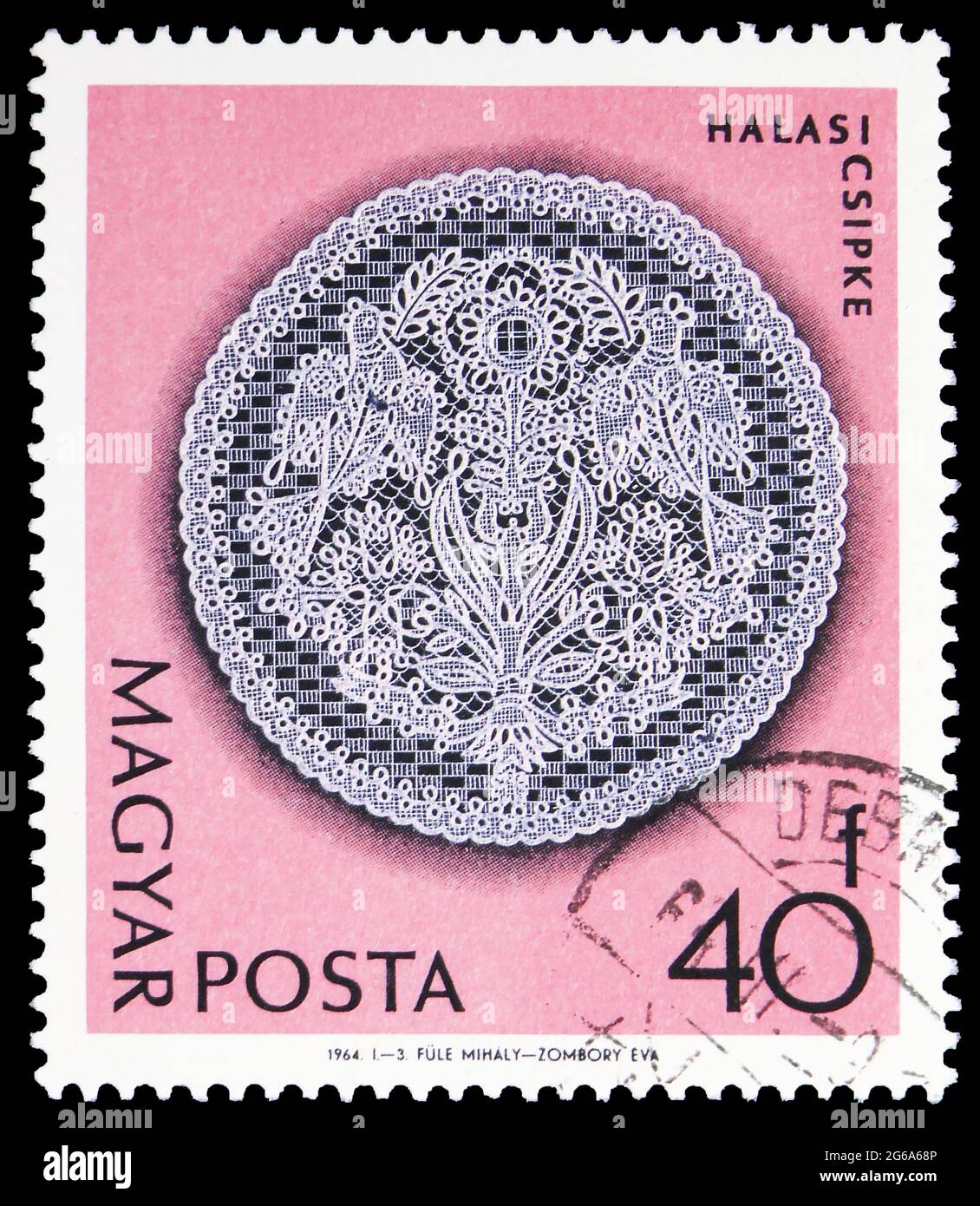 MOSCOW, RUSSIA - APRIL 18, 2020: Postage stamp printed in Hungary shows ...