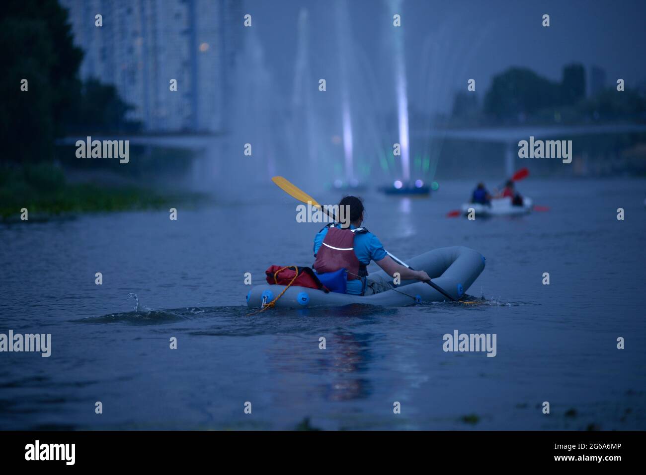 Canoe falling hi-res stock photography and images - Alamy