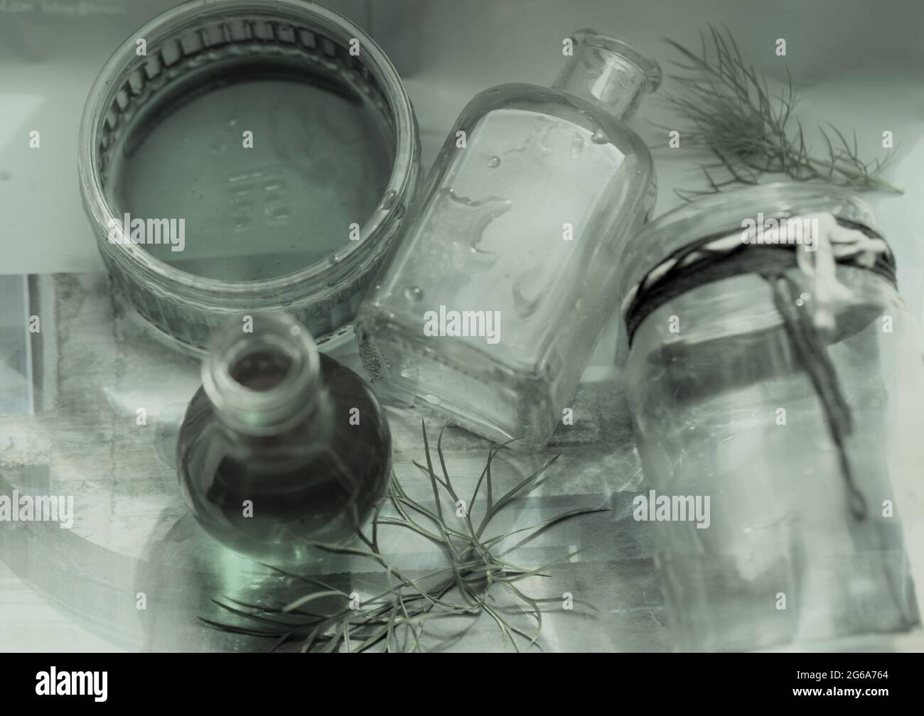 Little Vessels / Conceptual - High-angle studio still of glassware ...